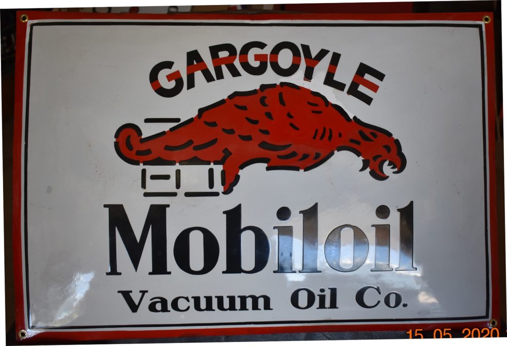 mobiloil gargoyle – DB Collectible Signs
